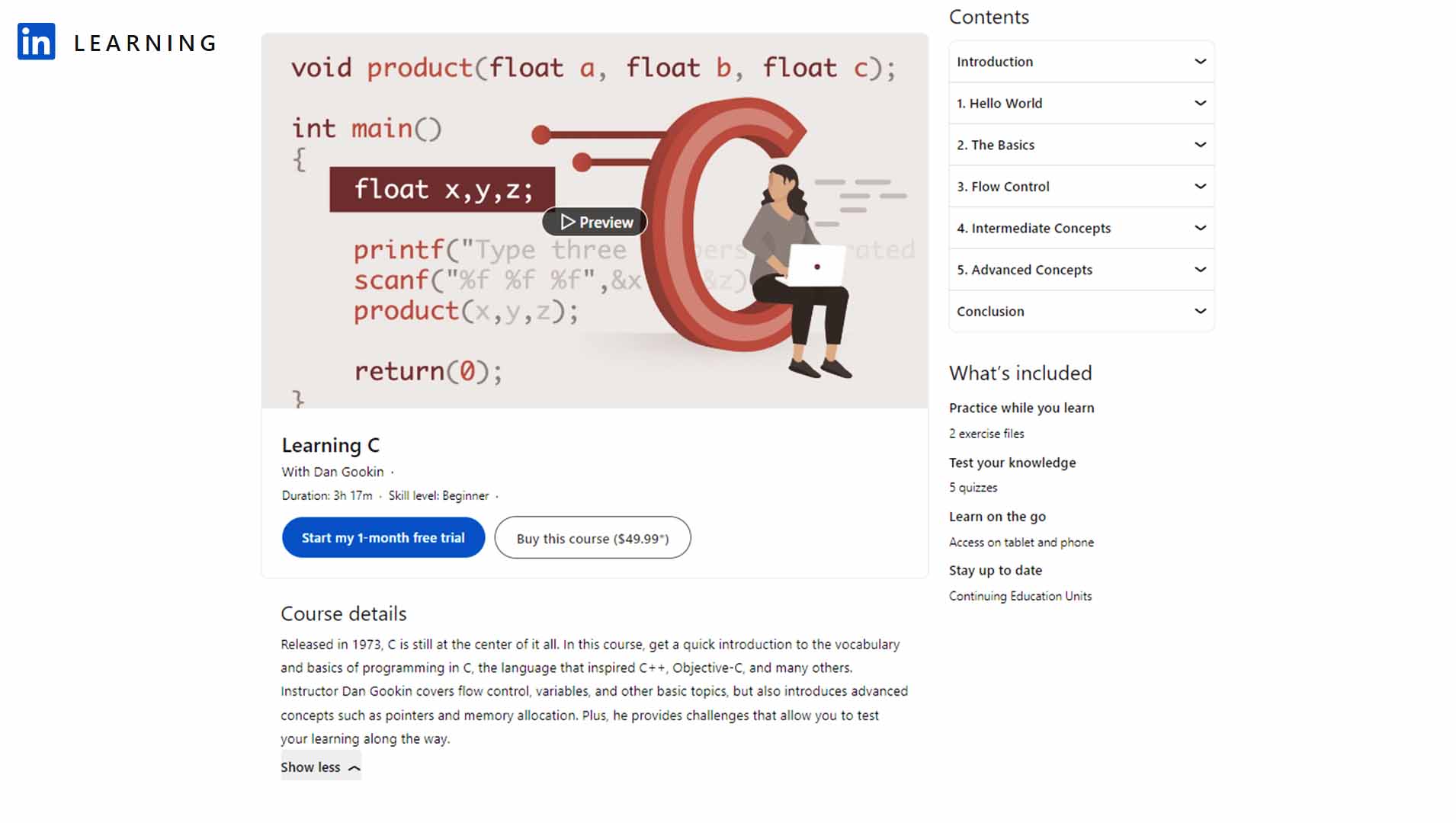 Best C Courses Online to Get a Job in Coming Days [Updated - 2022]