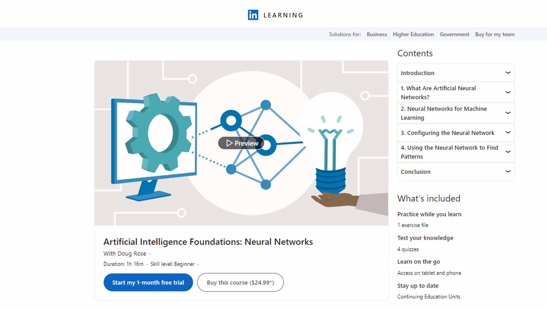 10 Top-Rated AI Courses for Professionals of All Levels